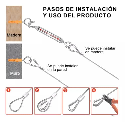 Tensores De Cable De Acero - Ferreteria Y Herramientas
