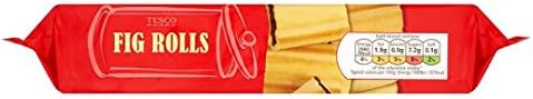 Tesco Fig Roll Biscuits 200G : Amazon.co.uk: Grocery