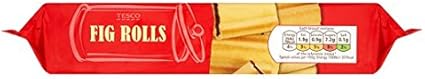 Tesco Fig Roll Biscuits 200G : Amazon.co.uk: Grocery
