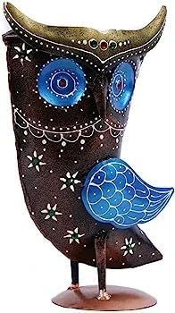 Rishabh Creation Present a Metal Owl Showpiece, Beautiful Owl ...