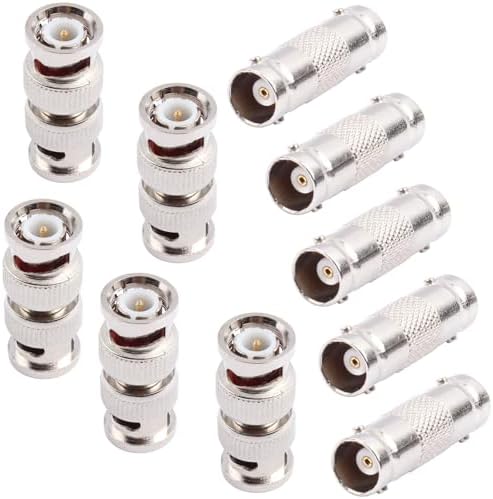 Amazon.com: Warmstor 20 Pack BNC Female to BNC Female CCTV Security Camera Adapter Coupler ...
