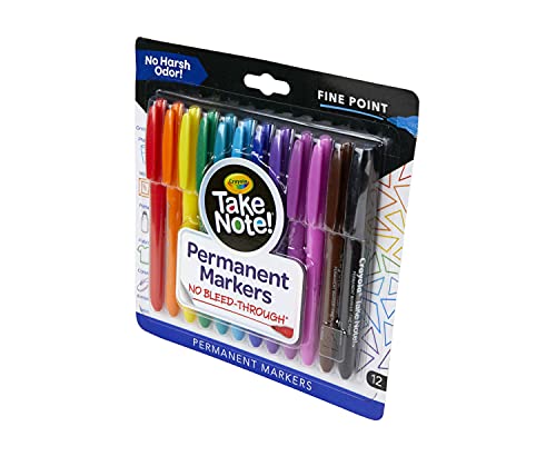 Snapklik.com : Crayola Take Note Permanent Markers