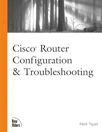 Cisco Router Configuration & Troubleshooting : Tripod, Mark: Amazon.co ...
