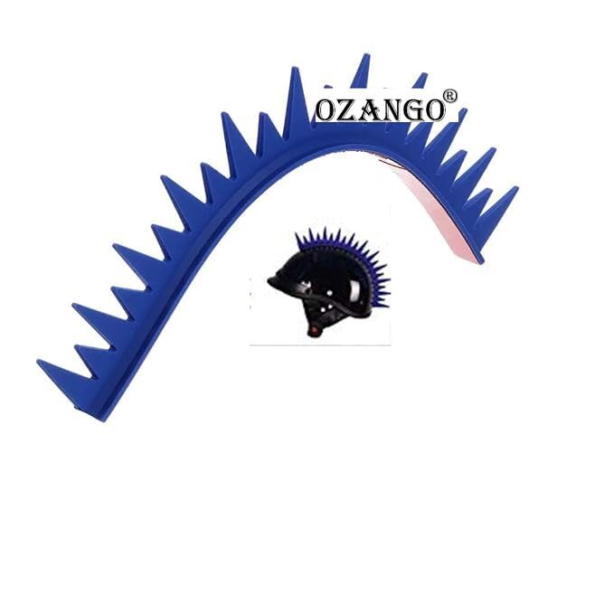 Ozango Bike Cuttable Rubber Mohawk/Spikes Helmet Rubber Mohawk/Spikes ...