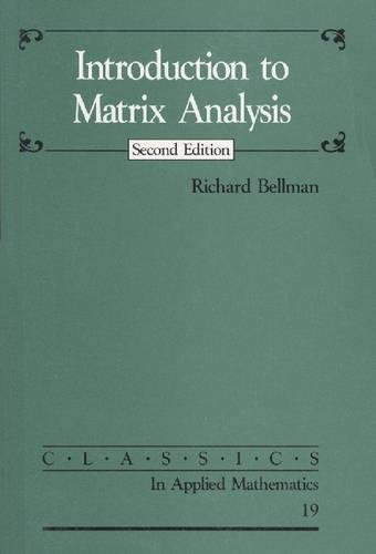 Buy Introduction to Matrix Analysis Book Online at Low Prices in India ...