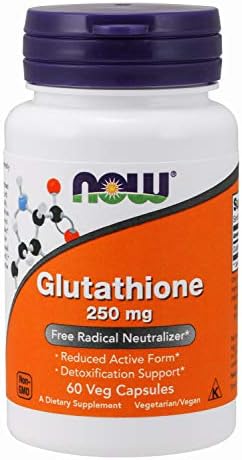 Amazon.com: NOW Supplements, Glutathione 500 mg, with Milk Thistle ...