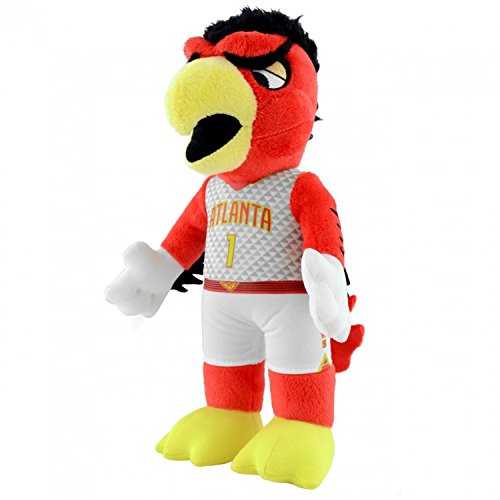 NBA Atlanta Hawks Kids Harry The Hawk Mascot Plush Doll, 10", Red ...