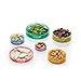 KitchenCraft Healthy Eating Colour-Coded Food Portion Control Rings ...