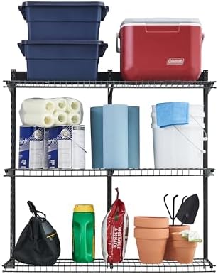 Amazon.com: Rubbermaid Fasttrack Rail Storage 36"x12" 3-Shelf Kit, 350 ...