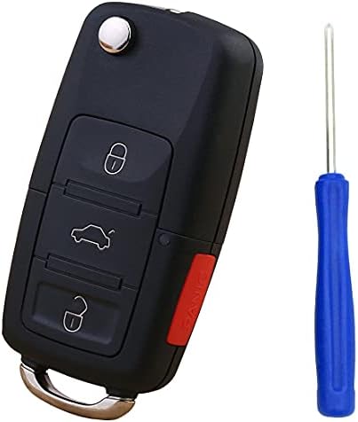 Amazon.com: Replacement Key Fob Shell Case for VW Volkswagen Jetta ...