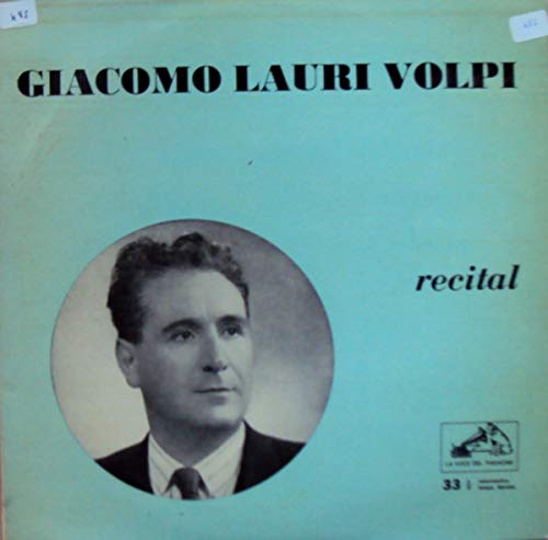 Amazon.com: Giacomo Lauri-Volpi (Tenor): Volume 2, Operatic and Song ...
