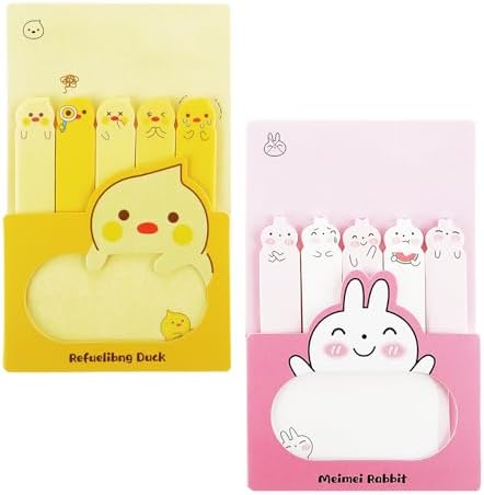 Amazon.com : Amabro 240PCS Cute Animal Notes, Cartoon Animal Sticky ...