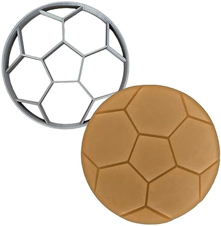 Amazon.com: Moose Goods Soccer Cookie Cutter Set of 5 - Soccer Ball ...