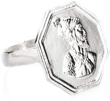 Keerti Silver Plated Chhatrapati Shivaji Maharaj Maratha Finger Ring ...
