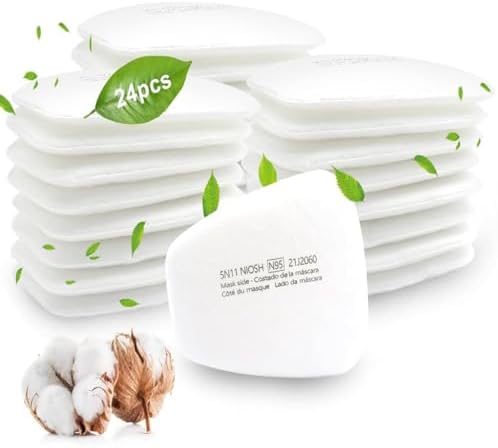 Serplex® Respirator Mask with Filters, Reusable Half Face Cover Gas ...