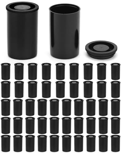 Amazon.com : QWORK Film Canisters with Lids, 50 Pcs Plastic Camera Reel ...