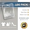Amazon.com: Extra Large Clear Merchandise Bags - Glossy Plastic Perfect ...