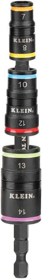 VACO VAC1071 Impact Driver, 7-in-1 Metric Multi-Bit Impact Flip Socket ...