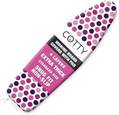 Amazon.com: COTTY HOME Extra Thick Ironing Board Covers with Pad ...