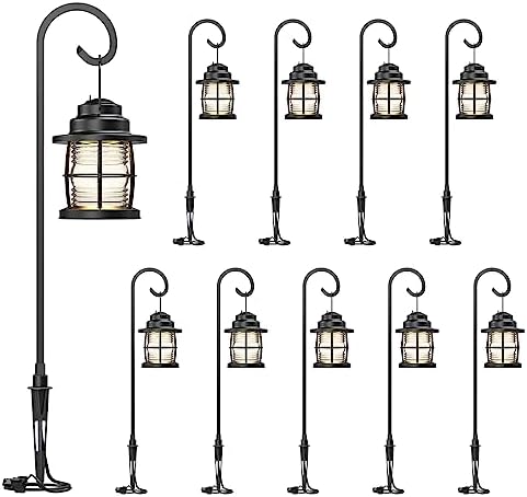 GOODSMANN Landscape Lighting Kits 10PK 12V AC Low Voltage Outdoor ...