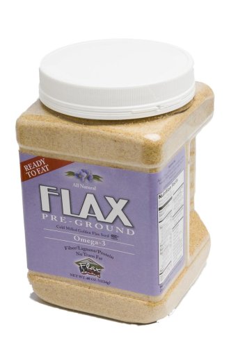 Amazon.com : Flax Usa All Natural Milled Flax, 40-Ounce Canister ...