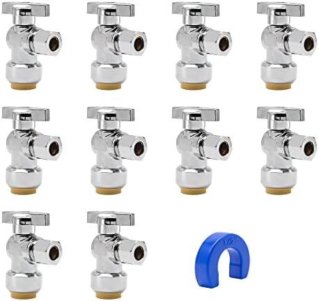 Amazon.com: Ice Maker Water Valve Inlet Adapter - 1/4" Comp X 3/4" Fip ...