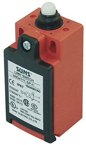 Suns International SND4111-SP-A SND41 Series 1NO/1NC Plunger Snap ...