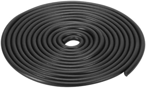 uxcell Nitrile Rubber Round Seal Strip, 6mm(15/64") Diameter 6 Meters ...