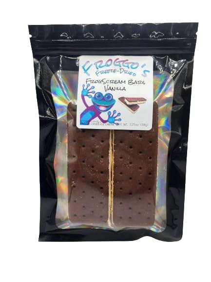 Amazon.com: Tria Frog Treats Freeze Dried Ice Cream Sandwich Bars 2 ...