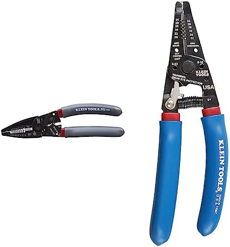 Klein Tools Wire Strippers, Crimpers, Cutters, and Loopers Bundle ...