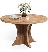 Amazon.com: LITTLE TREE Round Coffee Table, 32" Circle Coffee Table for ...