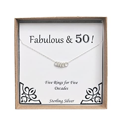 Amazon.com: Decade Necklace with Gift Box for Woman - Perfect Birthday ...