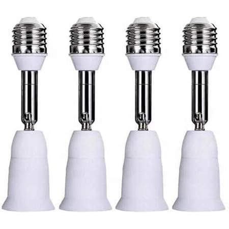 Amazon.com: E26/E27 Light Socket Extender, 4.5 Inch Extension,1 Pack ...