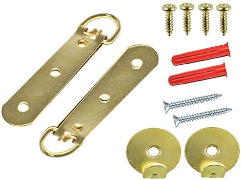 Secure Heavy Duty Large Mirror Picture Hanging Kit + Toggler ...