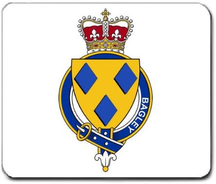 Amazon.com: Bagley or Begley England Family Crest Coat of Arms Mouse ...