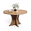 Amazon.com - LITTLE TREE Round Dining Table for 4-6, 47.24 Inches ...