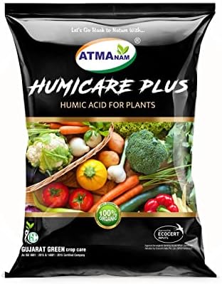 Atmanam Organic Humic Acid (98%) Fertilizer (Water Soluble) For Plants ...