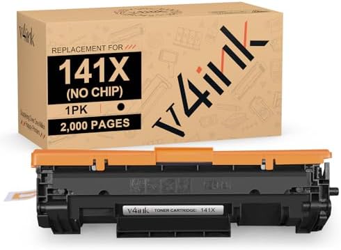 Amazon.com: v4ink 141X 141A High Yield Toner (NO Chip) Compatible ...