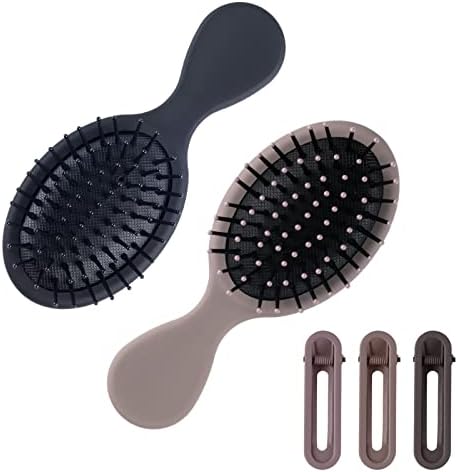 Amazon.com : RHOS Mini Hair Brush for Women,Men and Kids-Travel Size ...