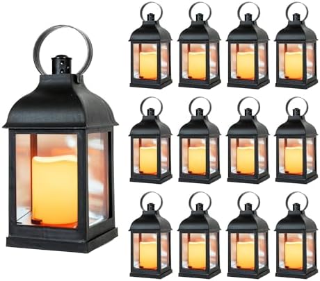 Amazon.com: 12 Pcs 13" Wedding Lanterns LED Hanging Lights Lanterns LED ...