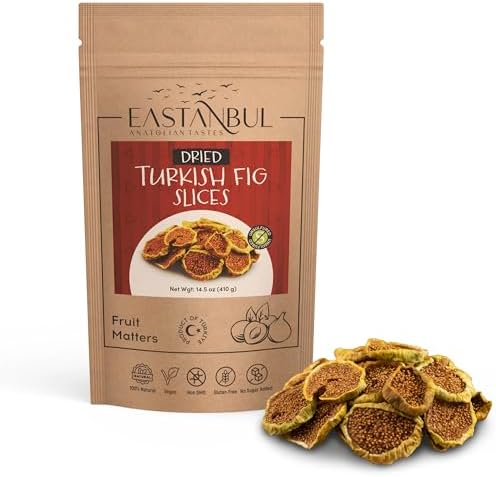 Amazon.com: Eastanbul Turkish Dried Figs Slices 14.5oz, Turkish Sun ...