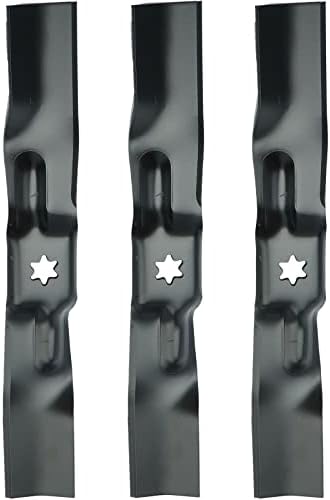 Amazon.com : Autsurles Lawn Mower Mulching Blades Set Replace for Cub ...