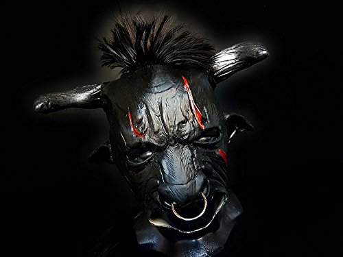 Rafale 666 Taurus Wrestling MASK Latex MASK Luchador Costume - Want It All