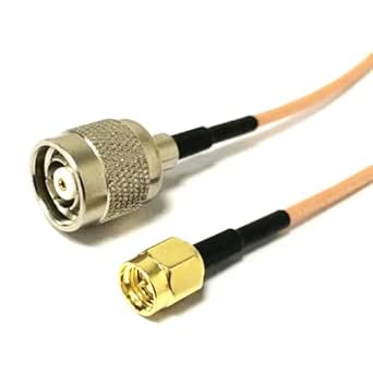SMA Male Switch RP-TNC Male with Female pin Pigtail Cable RG316 15CM 6" Adapter: Amazon.com ...