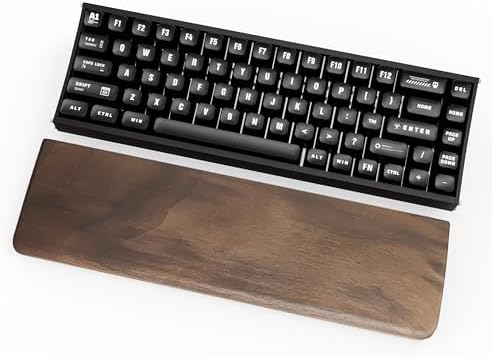 Amazon.com: Glorious Wooden Wrist Rest - Compact - Onyx/Black ...