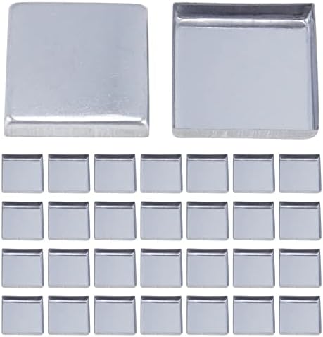 Amazon.com : Pangda 50 Pack Empty Round Metal Tin Palette Pans Cosmetic ...