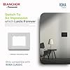 Anchor by Panasonic Roma Classic 6 Module Tresa Solid Plate for ...