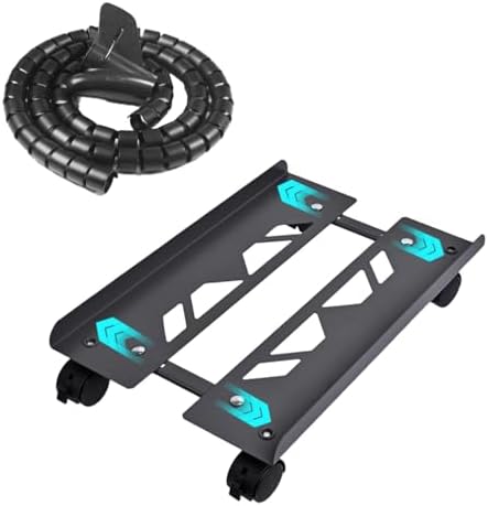 Amazon.com: Adjustable Mobile CPU Stand, PC Tower Stand Computer Tower ...