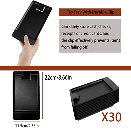 Snapklik.com : 30 Pcs Check Presenters For Restaurants, Check ...