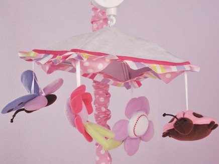 Amazon.com: Thing.a.Majig Ruby Garden Musical Mobile : Home & Kitchen